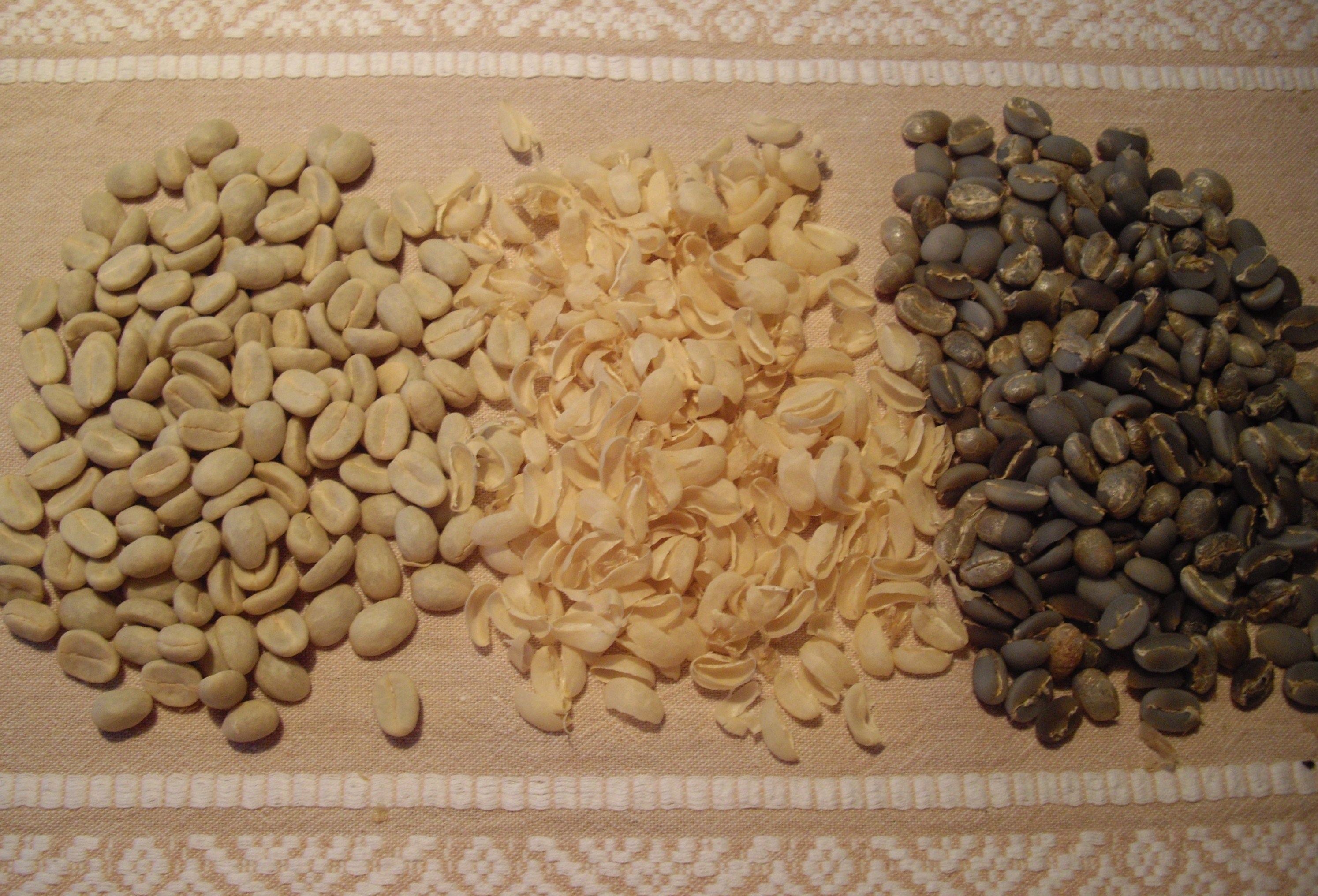 Next step in the coffee process… dehusking. | Zoë Boccabella