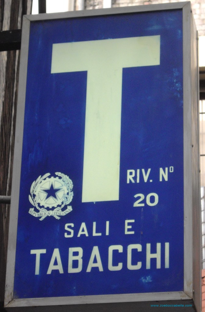 ‘Sali e Tabacchi’… | Zoë Boccabella